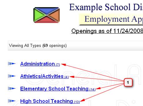 Sort Job Postings to Highlight a Vacancy